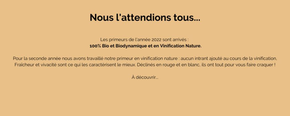 Découvrez le Vin Nouveau 2022 de la Maison Cazes