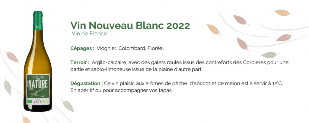 Découvrez le Vin Nouveau 2022 de la Maison Cazes